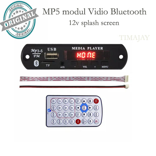 MP5 modul Vidio Bluetooth 12V Splash Screen | Lazada Indonesia