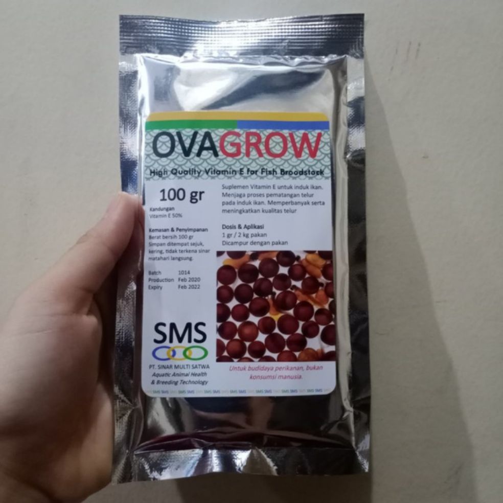 OVAGROW 100 GRAM / VITAMIN INDUK IKAN | Lazada Indonesia