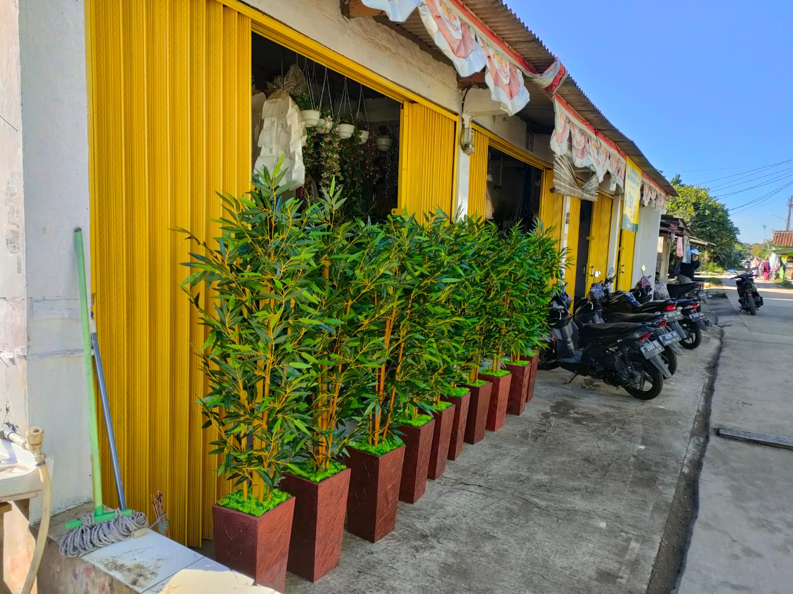 POHON BAMBU PLASTIK/POHON SINFU PLASTIK/POHON MAPLE PLASTIK/POHON ...