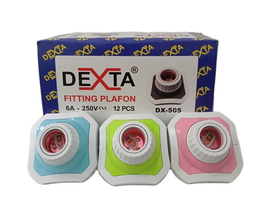 FITTING PLAFON DEXTA SEGI 4 | Lazada Indonesia