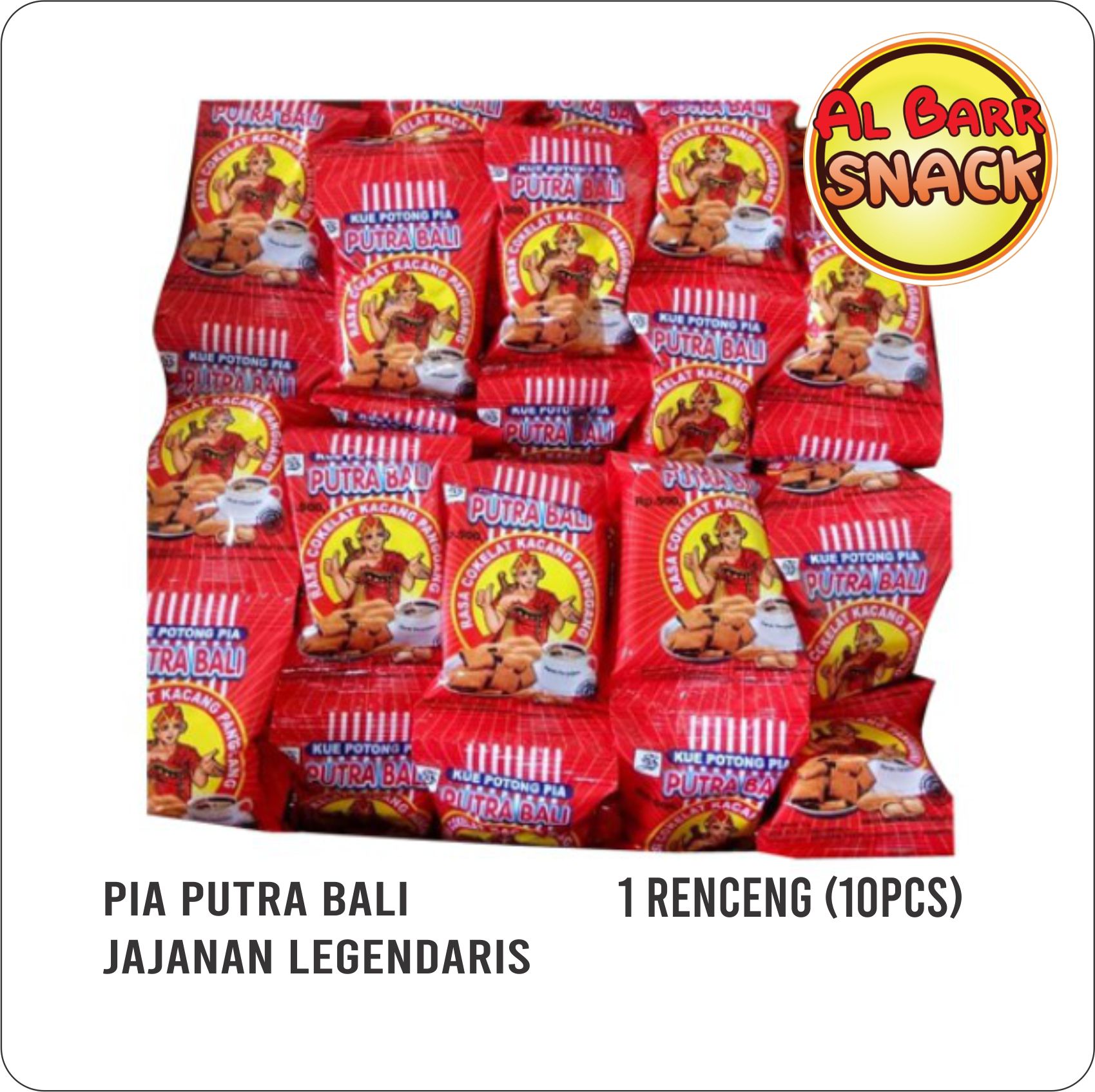 PIA PUTRA BALI / JAJANAN LEGEND / JAJANAN PIA JADUL SD | Lazada Indonesia