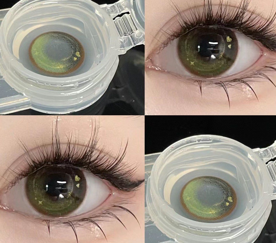 SOFTLENS OLIVIA SERIES HAZE COLORED LENSES 14.2mm LENSA KONTAK WARNA ...