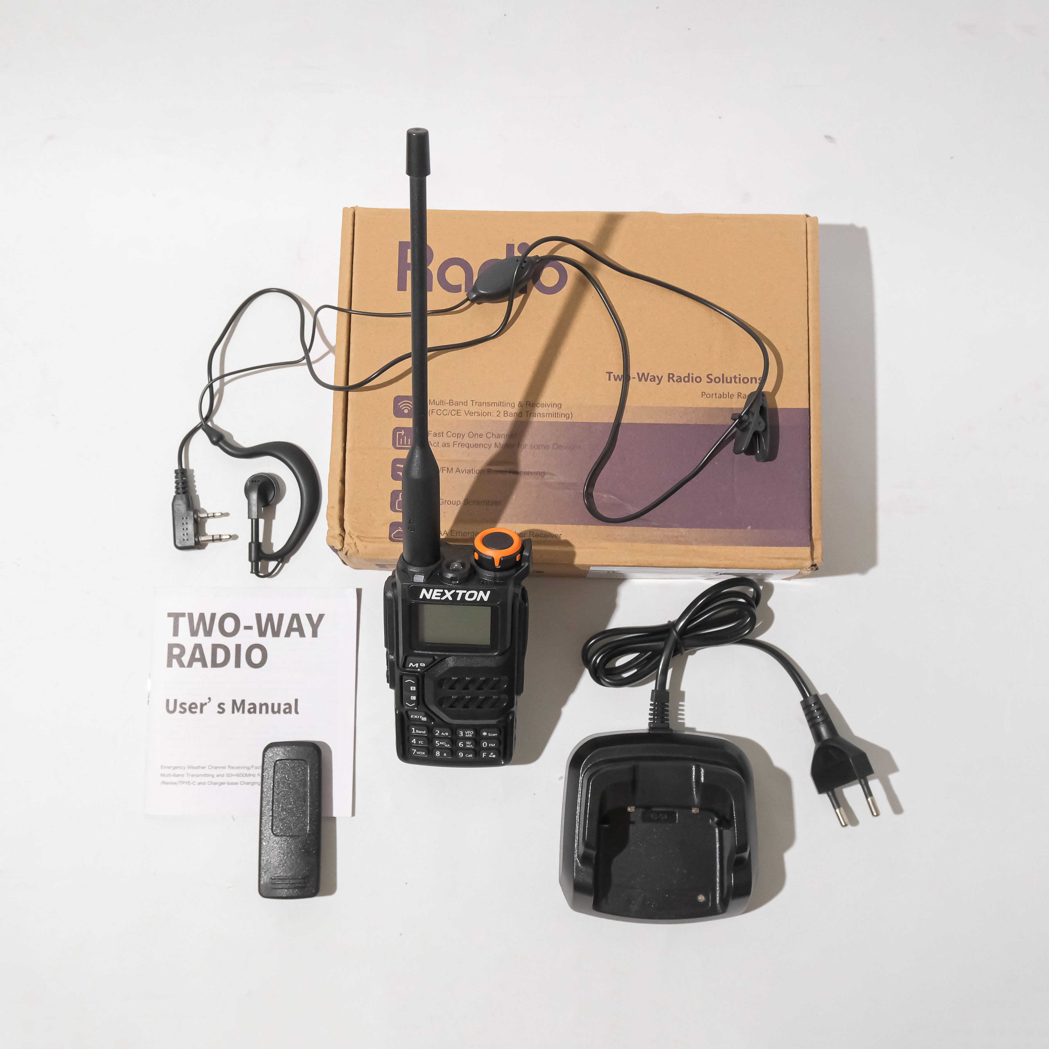 Ht Nexton Allband Uv-K5 Walkie Talkie MultiBand Unlock Two Way Radio ...