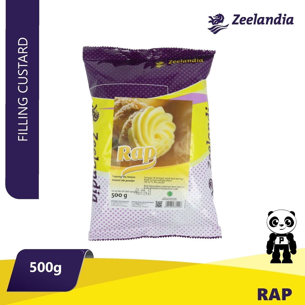 Zeelandia Rap Tepung Custard Instant 500g Custard Powder Vla Instant ...