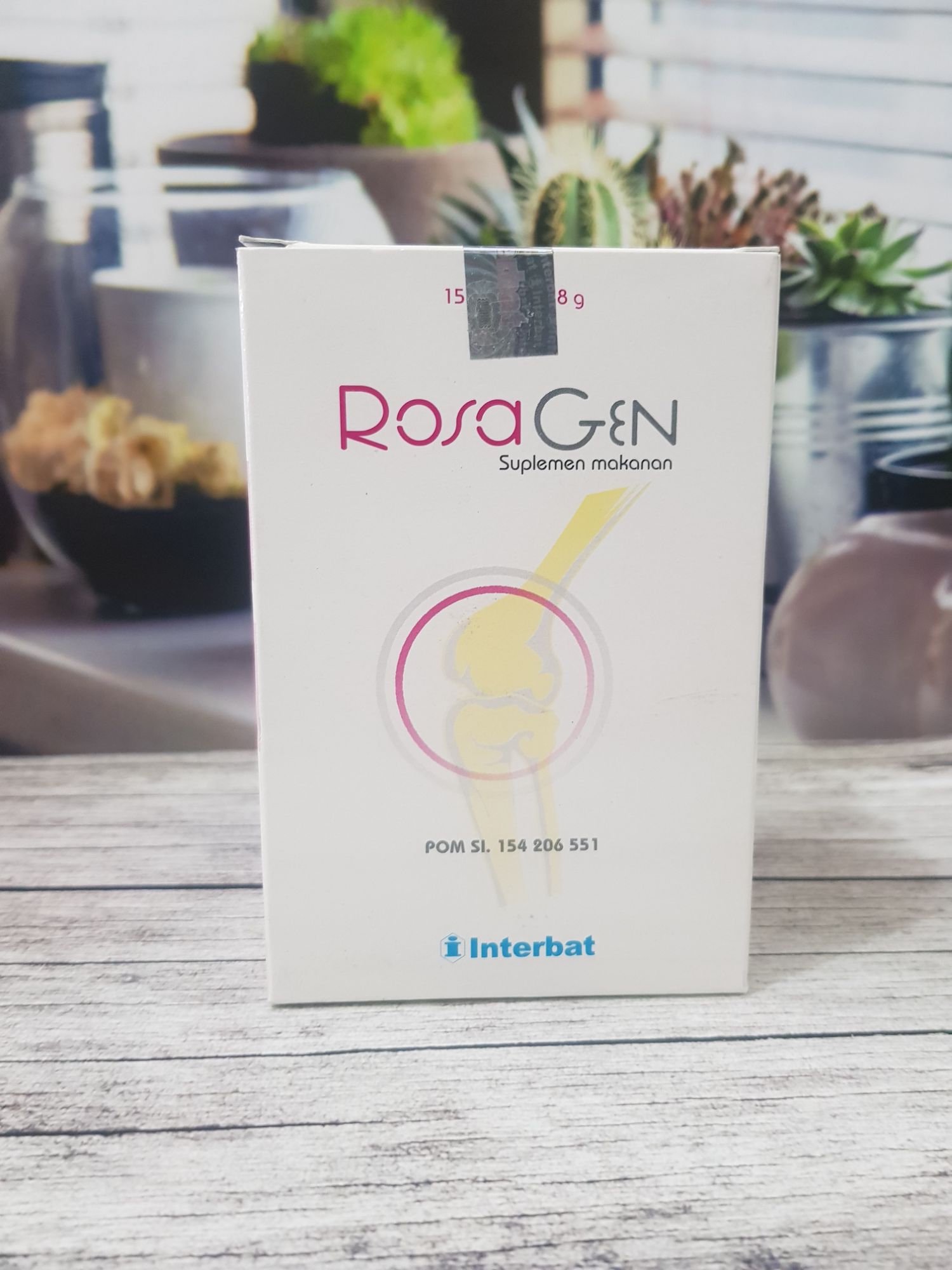 RosaGen Box 15 Sachet - Suplemen Atasi Masalah Persedian dan Tulang ...