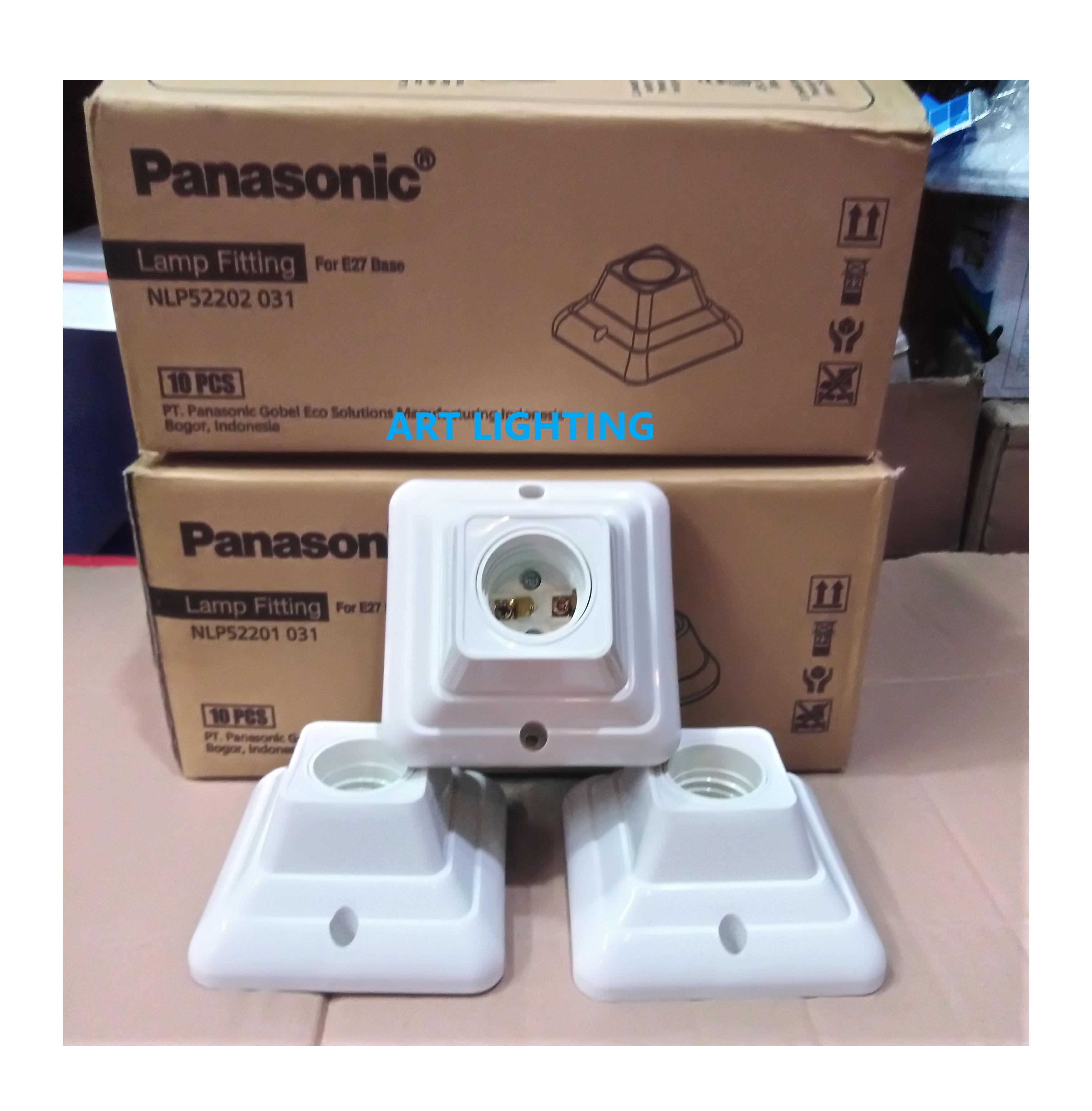 3X FITING LAMPU E27 - RUMAH LAMPU PLAFON - PANASONIC SEGI | Lazada ...