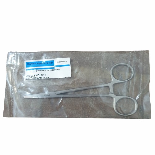 Needle Holder Mayo Hager 14 18 20 24 26 Cm Nalpuder Alat Medis Nalfuder ...