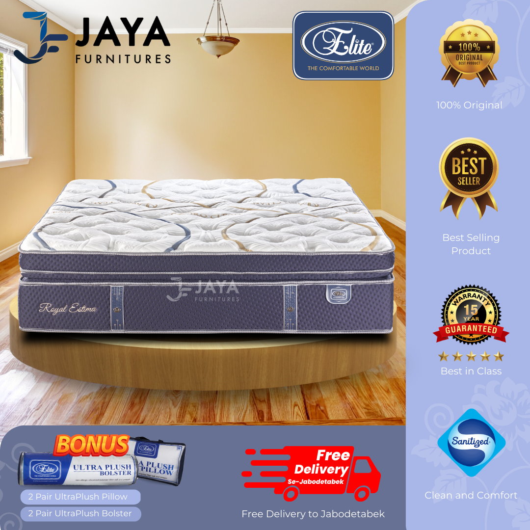 ELITE SPRING BED ROYAL ESTIMA | MATRAS ONLY | Lazada Indonesia