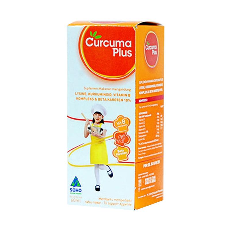 CURCUMA PLUS Emulsion 60 ml Rasa Jeruk (untuk anak di atas 6 bulan ...