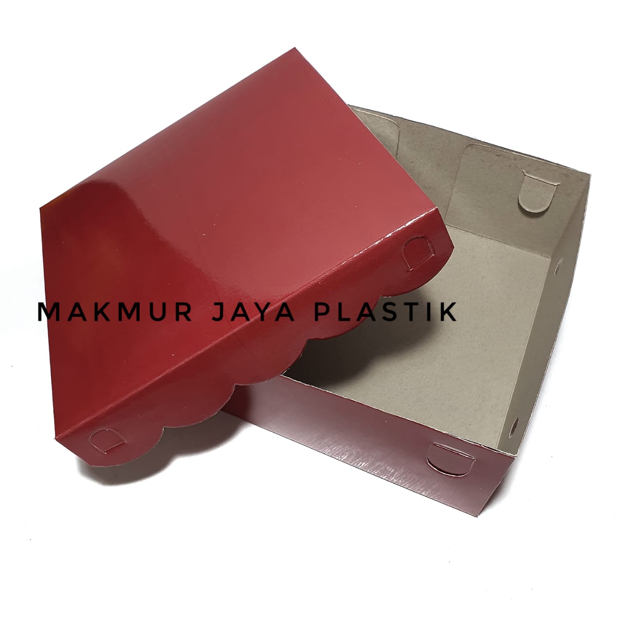 BOX NASI POLOS TEBAL DUS HAJATAN PREMIUM UKURAN 22 x 22 | Lazada Indonesia