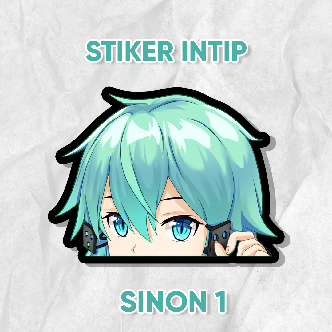 Stiker Intip Sinon / Sticker Anime Waterproof | Lazada Indonesia
