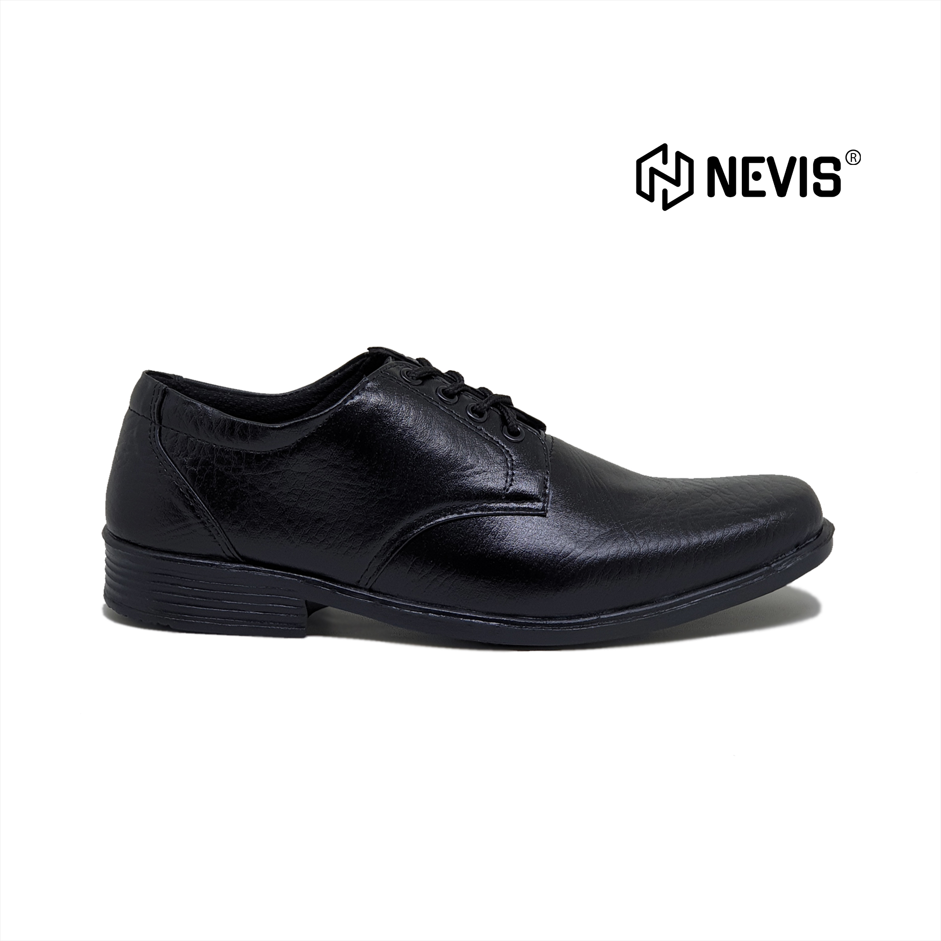 Nevis NVS 22 Sepatu Pantofel Pria Formal Dinas Kerja Kantor Hitam ...