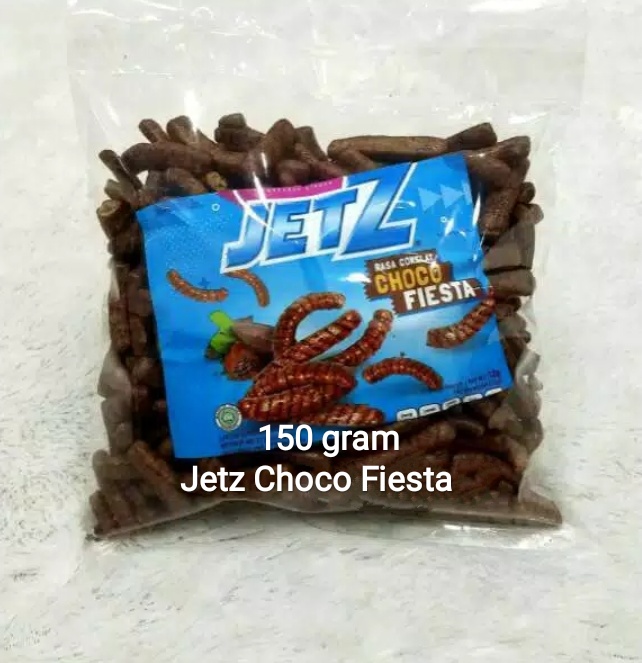 CHIKI JETZ COKLAT 150 GRAM/SNACK/CAMILAN/CIKI/MAKANAN RINGAN/KILOAN ...