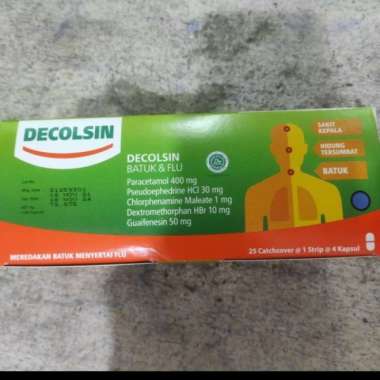 DECOLSIN TAB 25STRIP X 4TAB (BOX) | Lazada Indonesia