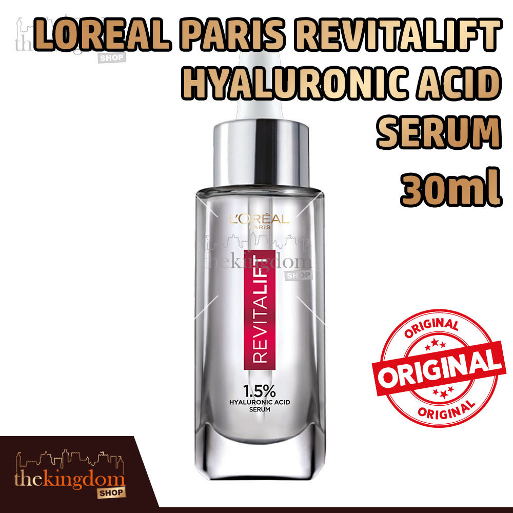Loreal Paris Dex Revitalift Hyaluronic Acid Serum Skin Care Serum Wajah ...