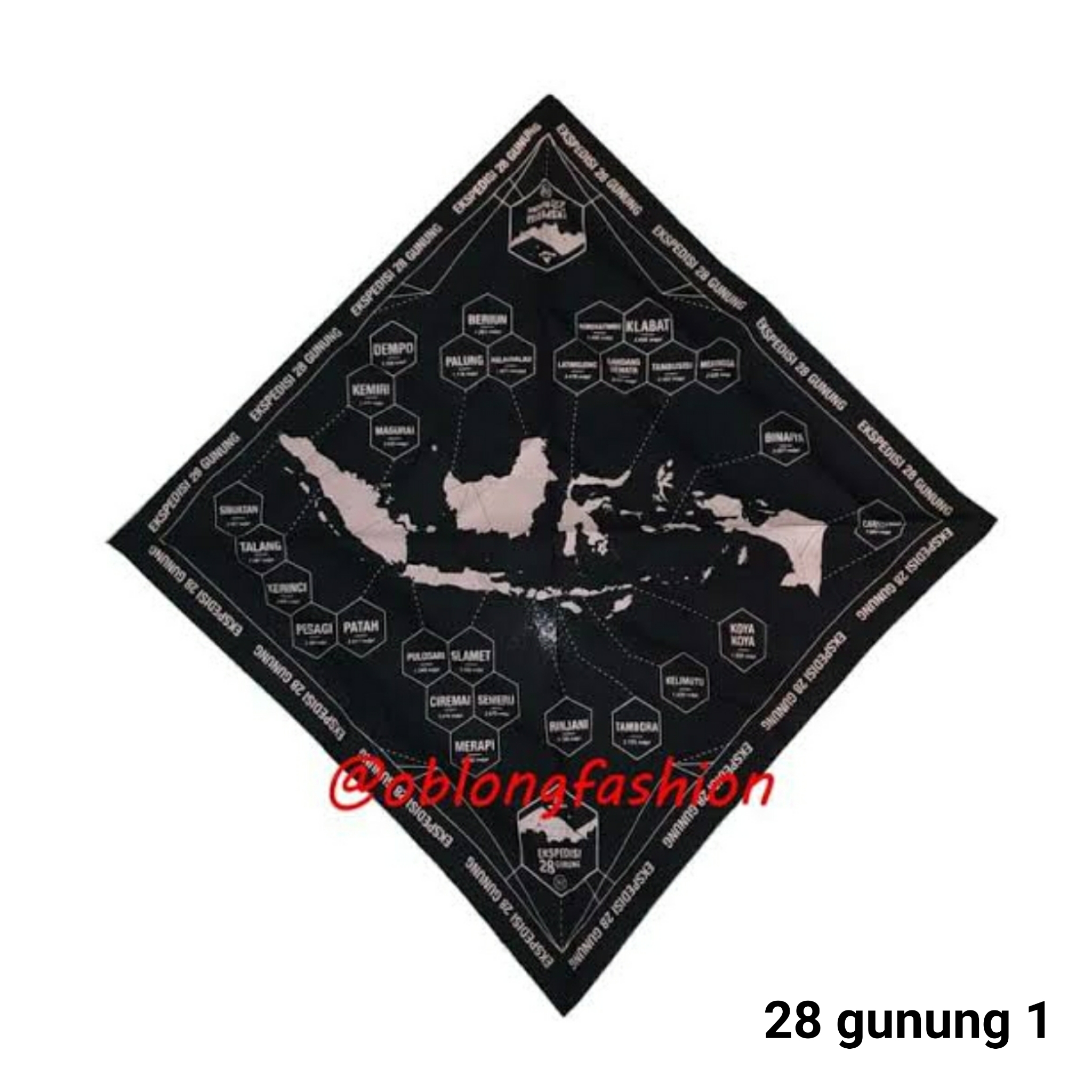 Bandana Slayer Eiger Ekspedisi 28 Gunung 1 | Lazada Indonesia