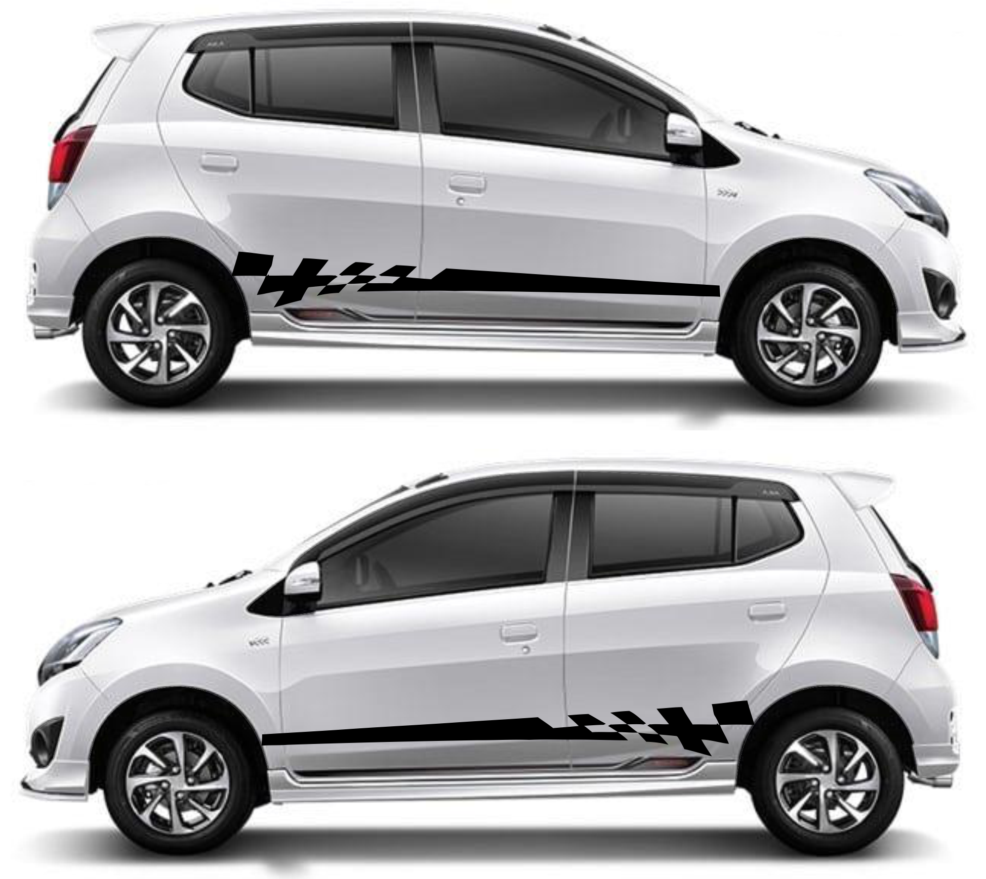 stiker mobil termurah cutting sticker striping list samping bawah ...