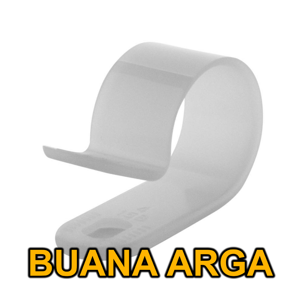 Klem Kable KSS Cable Clamp UC-3 Original Putih 100pcs | Lazada Indonesia