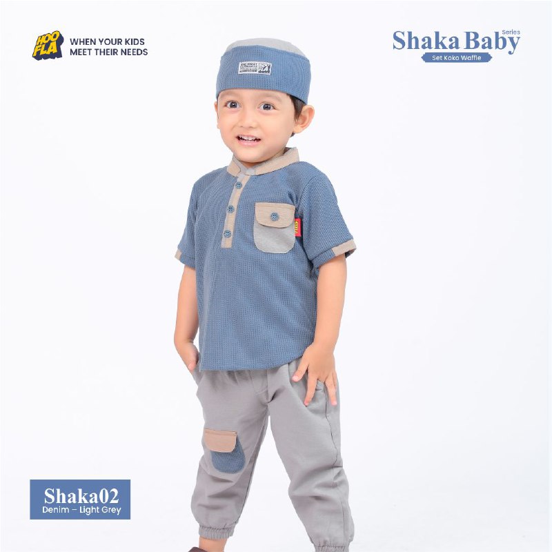 Shaka Babies Series Set Koko Waffle Usia 6 bulan - 5 tahun | Lazada ...