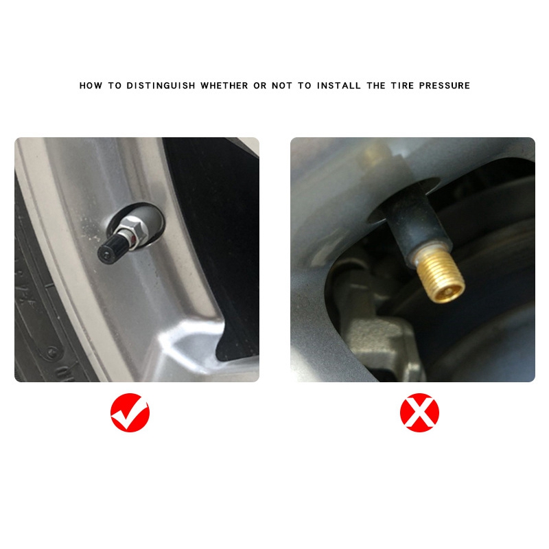 Car TPMS Tyre Pressure Monitoring System Digital LCD Dash Board Display ...