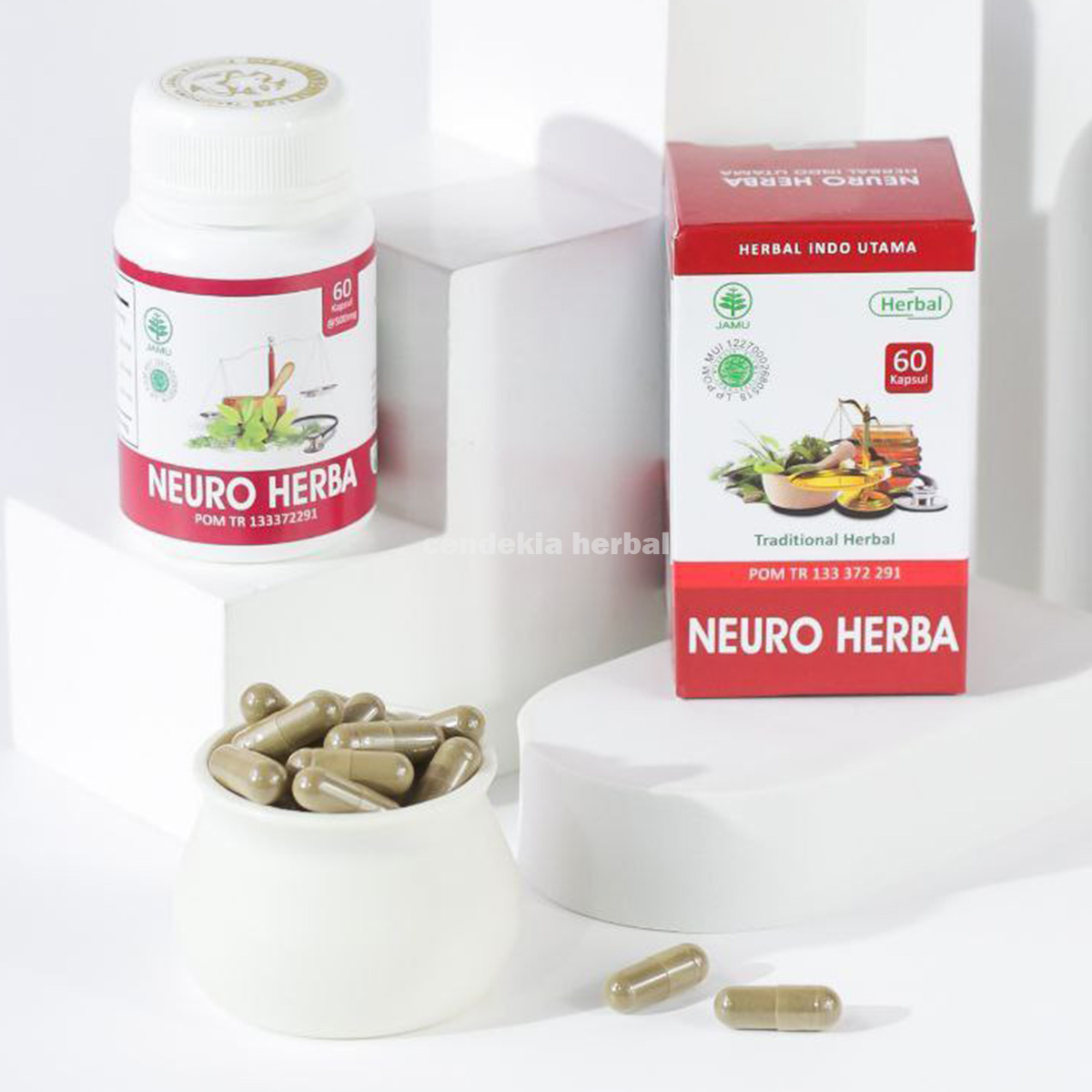 HIU Neuro Herba Isi 60 Kapsul - Obat Herbal Stroke dan Mencegah ...