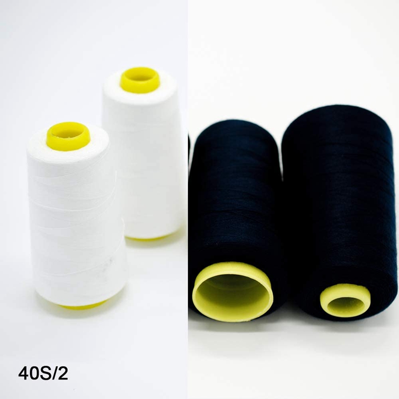 8 Pack Thread Cones 3000 Yards Each Spool Sewing Thread All-Purpose ...