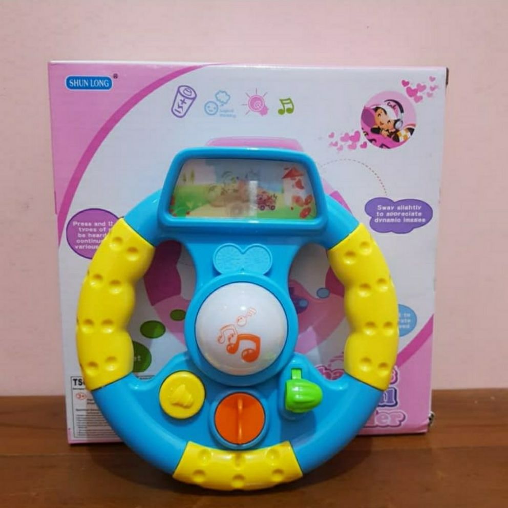 mainan simulasi stir mobil anak edukasi - mainan stir mobil anak bisa ...