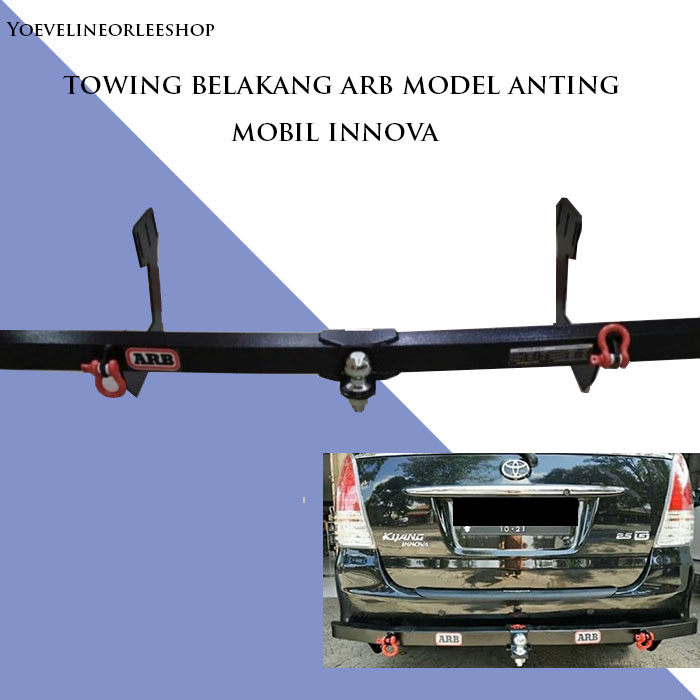 Towing Besi ARB All New INNOVA Bumper Belakang Model ANTING Pelindung ...