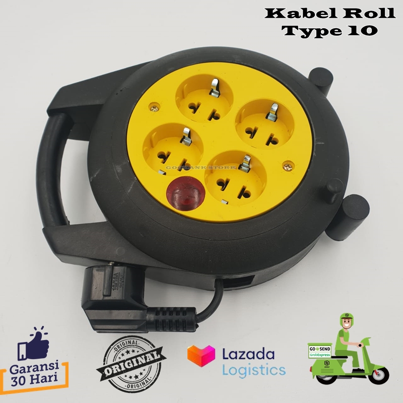 ROL Kabel Listrik Type 15 dan 10 Maxdata/ Stop Kontak Listrik 4 Lubang ...