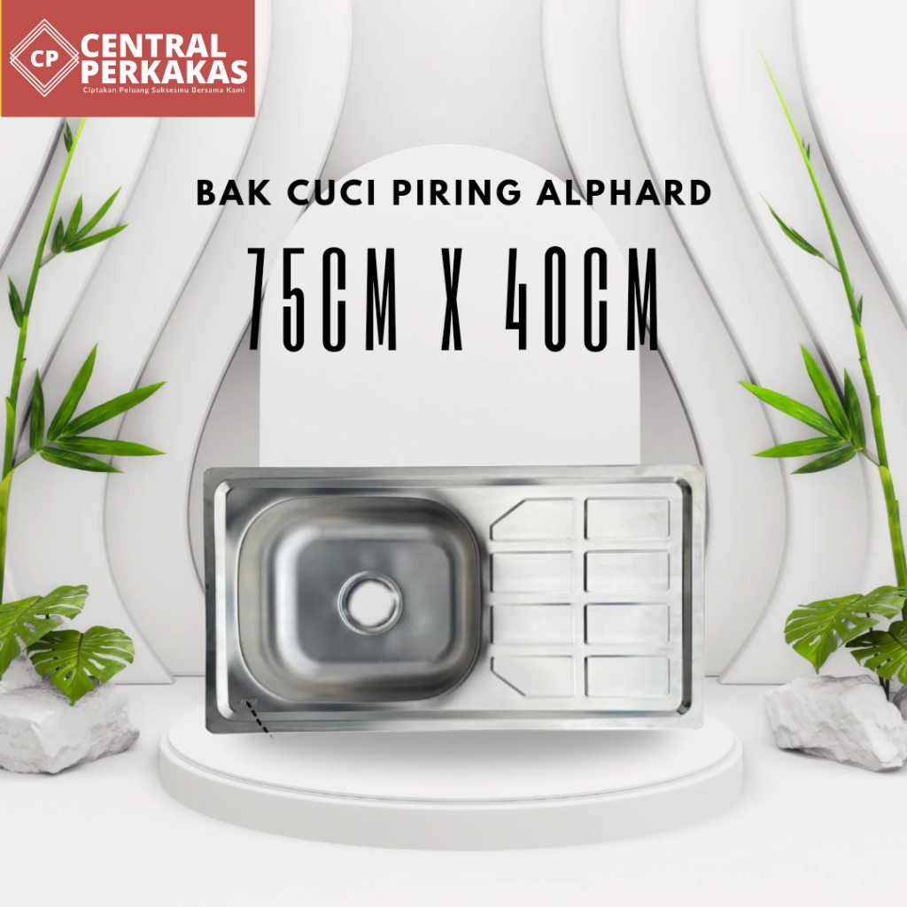 BAK CUCI PIRING / SINK / BAK CUCI PIRING UKURAN 75 | Lazada Indonesia