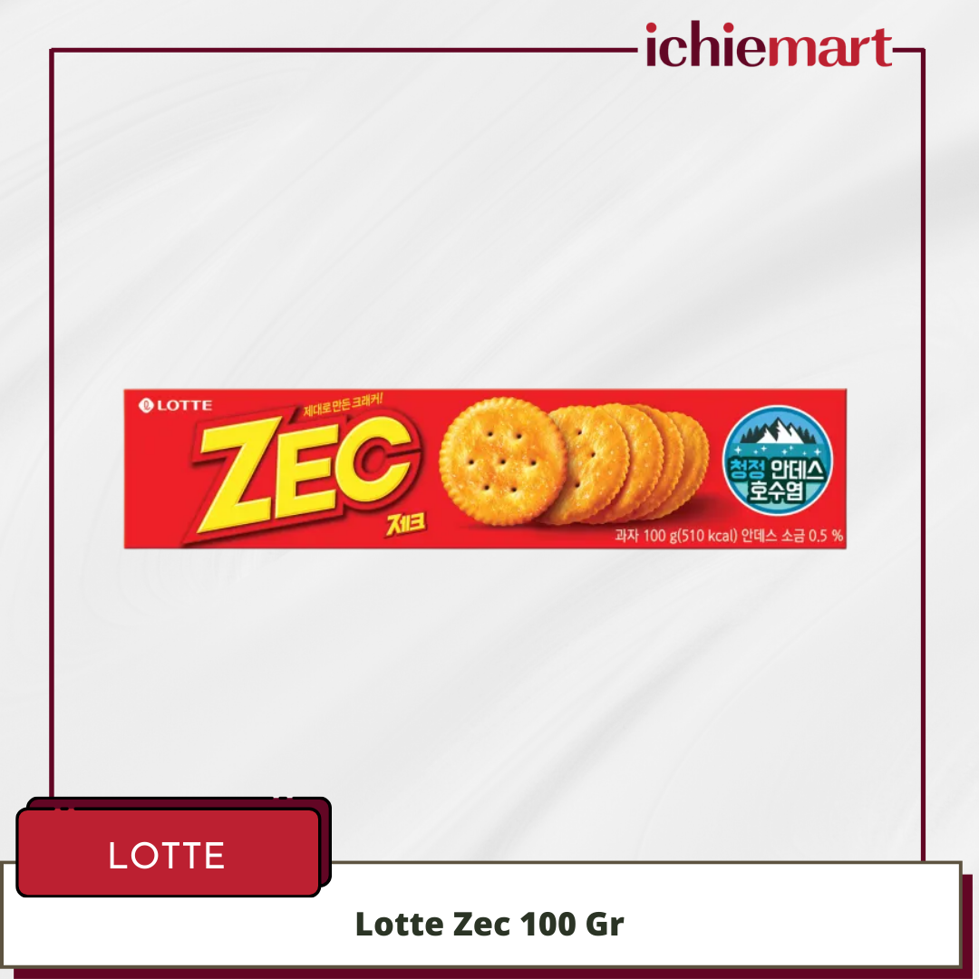 Lotte Zec Cheese Crackers 100 Gr | Lazada Indonesia