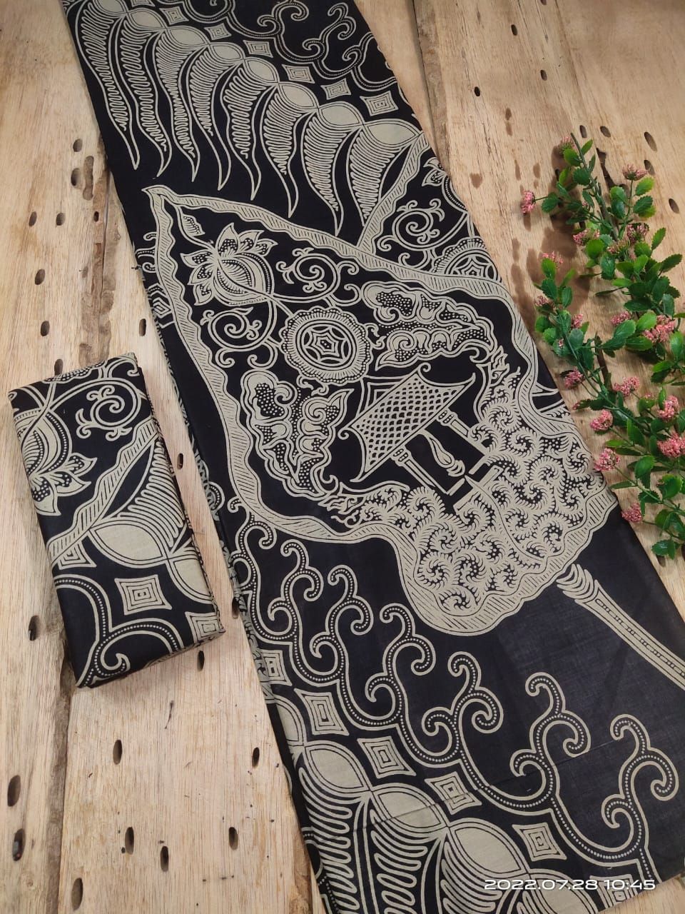 Kain Batik Printing Halus Motif Omah Wayang Kain Bagus Buat Seragam ...