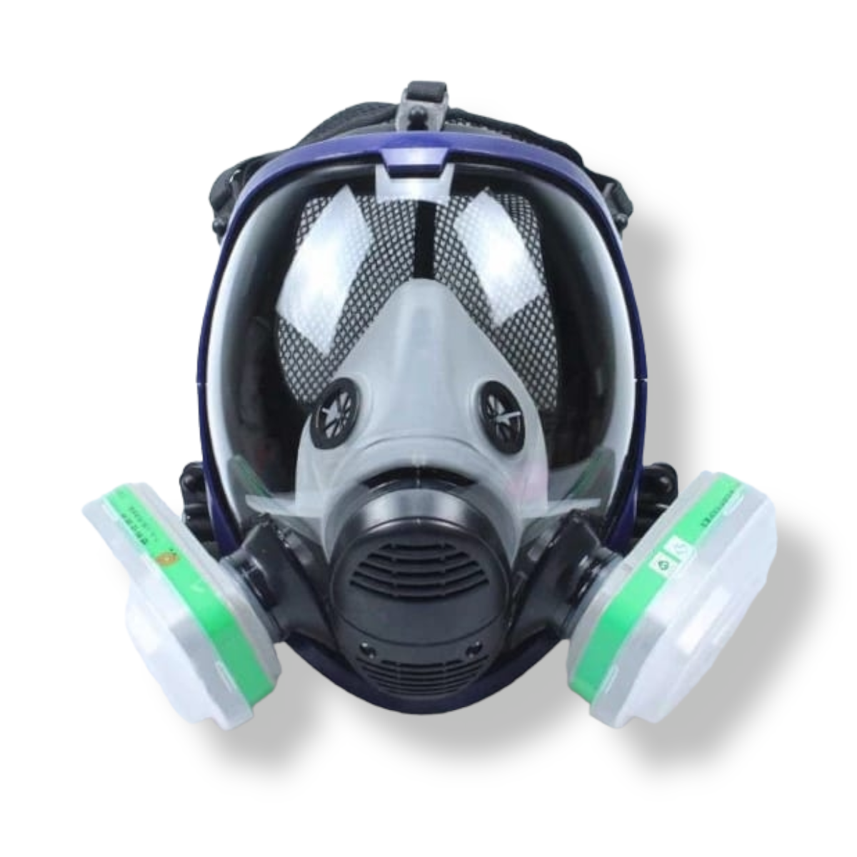 MASKER GAS FULL FACE RESPIRATOR MASK WITH N95 AND RES AMONIA 6800 ...