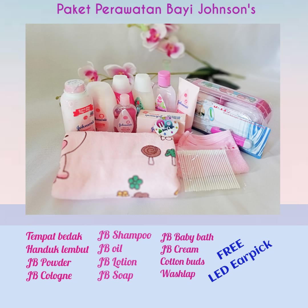 Johnson's paket perlengkapan mandi/ Perawatan bayi /sampo bayi/sabun ...