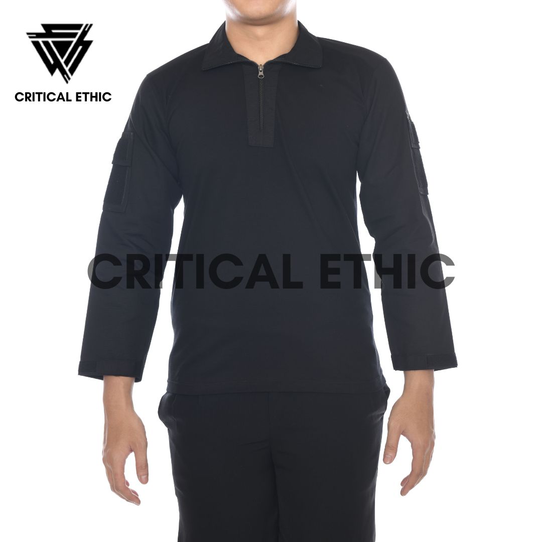 CRITICAL - KEMEJA BDU TACTICAL LORENG AU BAJU VELCRO LAPANGAN | Lazada ...