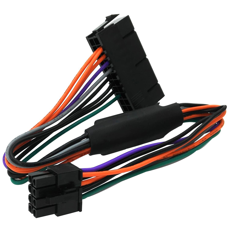 24 Pin to 8 Pin ATX PSU Power Adapter Cable for DELL Optiplex 3020 7020 ...