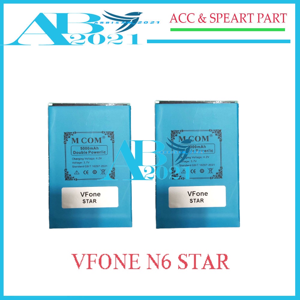 Baterai MCOM for VFONE N6 STAR Double Power 5000mAh | Lazada Indonesia