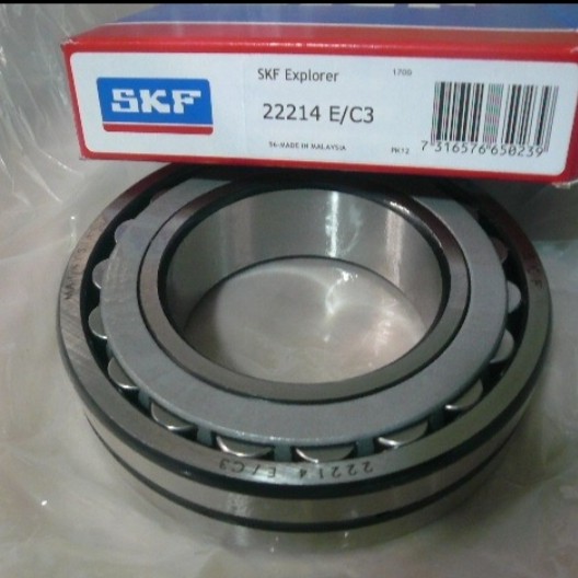 SPHERICHAL ROLLER BEARING 22214 E/C3 SKF ORIGINAL | Lazada Indonesia
