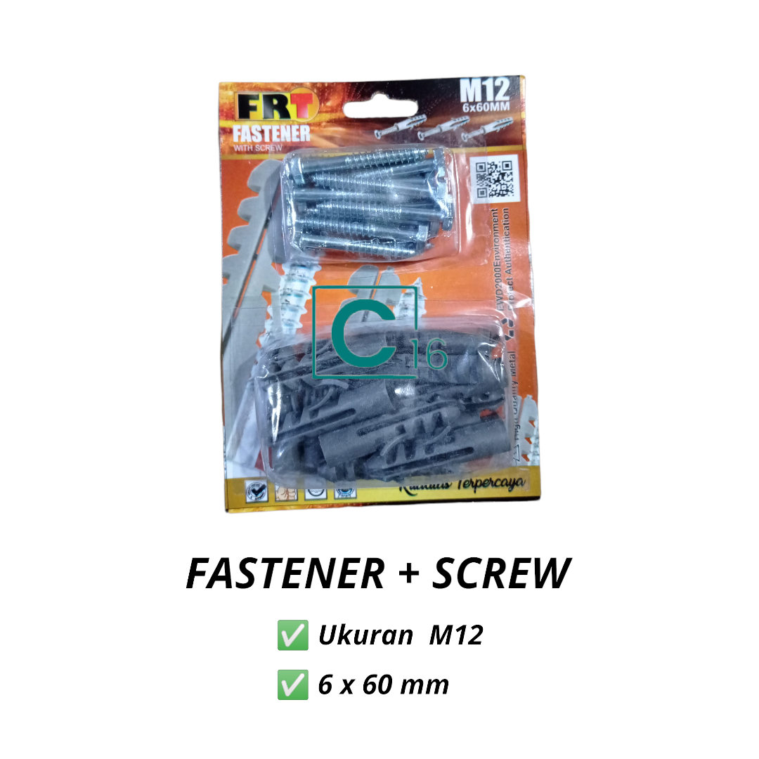Baut Sekrup Fastener Piser M6 M8 M10 M12 Baut Tembok Termurah | Lazada ...