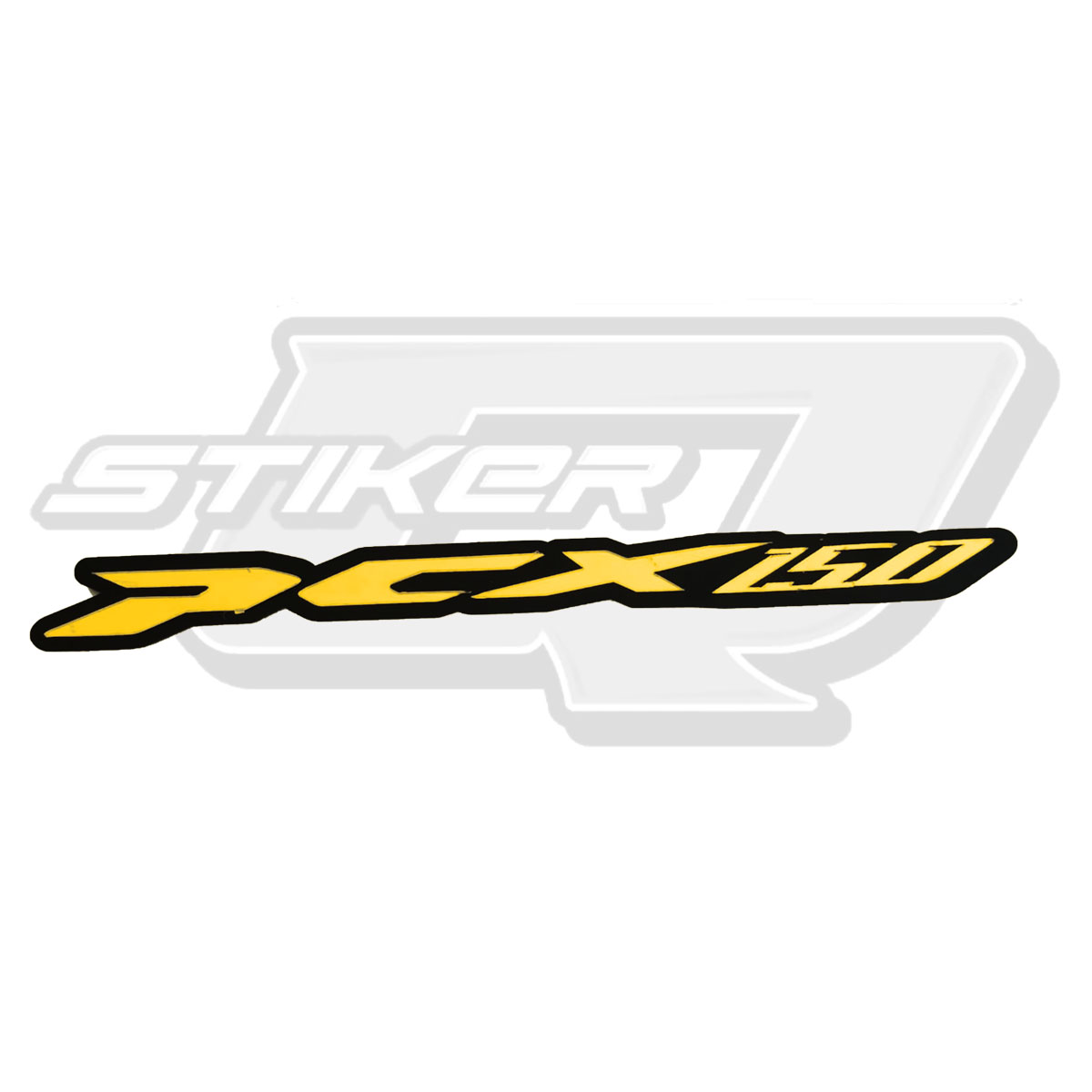 StikerQ Logo Honda PCX Akrilik Timbul - Emblem Variasi Honda PCX 150 ...