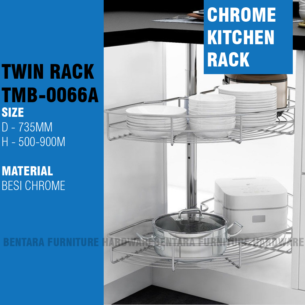TMB-0066A RAK SUDUT BOTTOM CABINET RACK KITCHEN SET KABINET RAK DAPUR ...