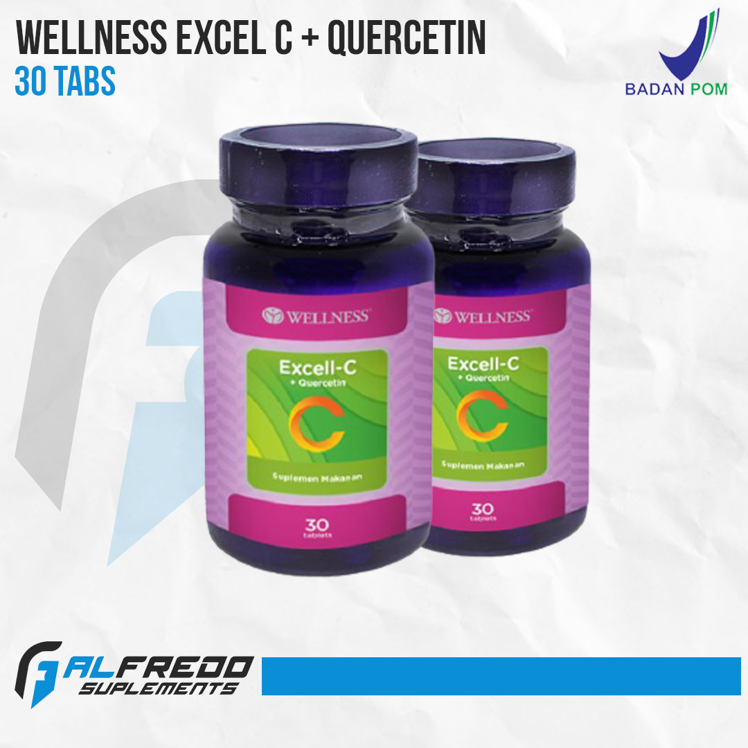 Wellness Excel C + Quercetin 30 Tablet Vitamin C | Lazada Indonesia