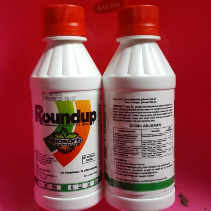 Obat Rumput / Herbisida Roundup 486SL kemasan 200 ml | Lazada Indonesia