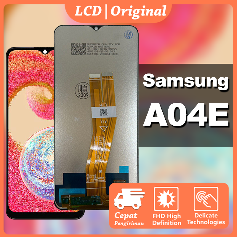 LCD Samsung A04E Touchscreen Original / Mencegah Layar Meledak / FHD ...