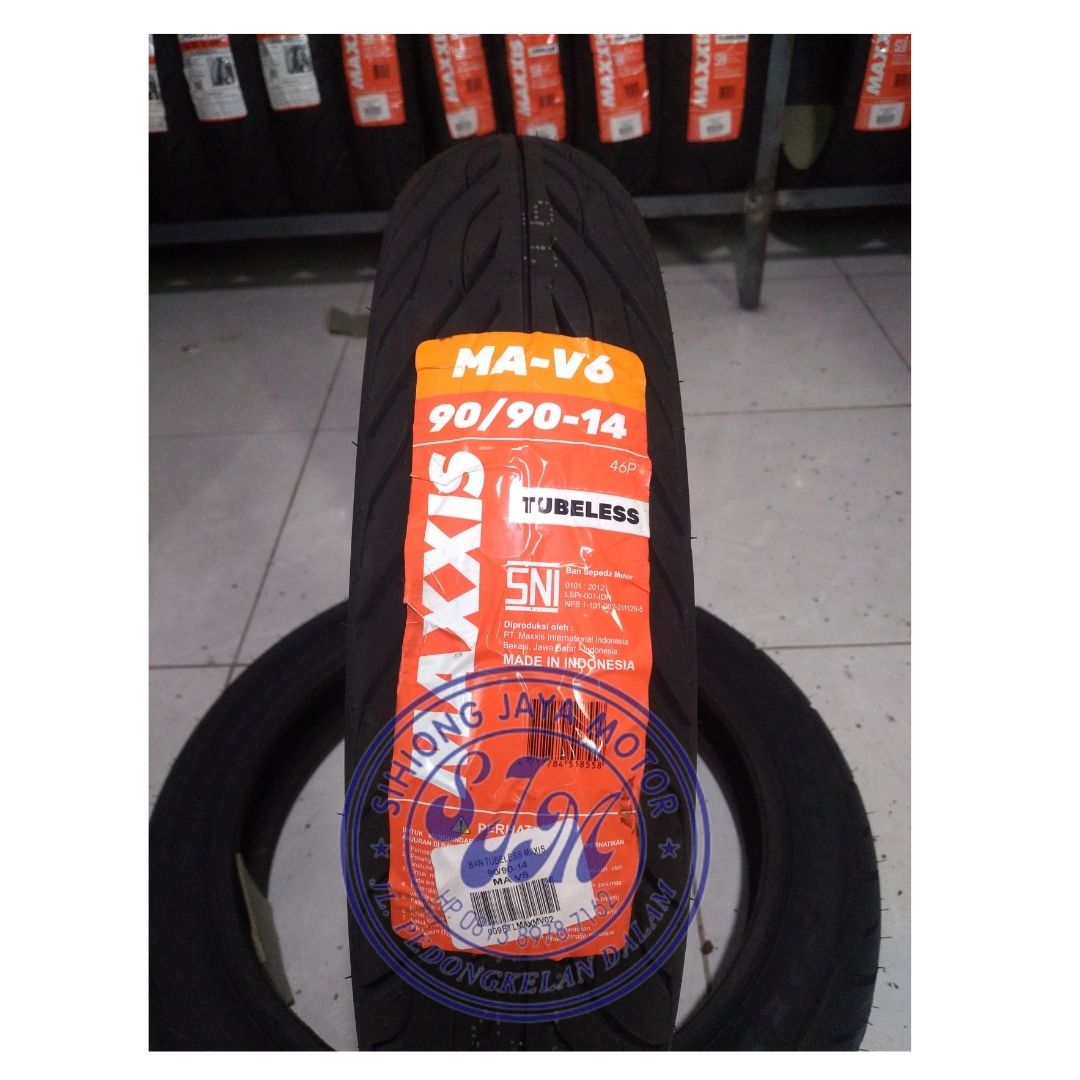 BAN TUBELESS MAXXIS 90/90-14 MA V6 | Lazada Indonesia
