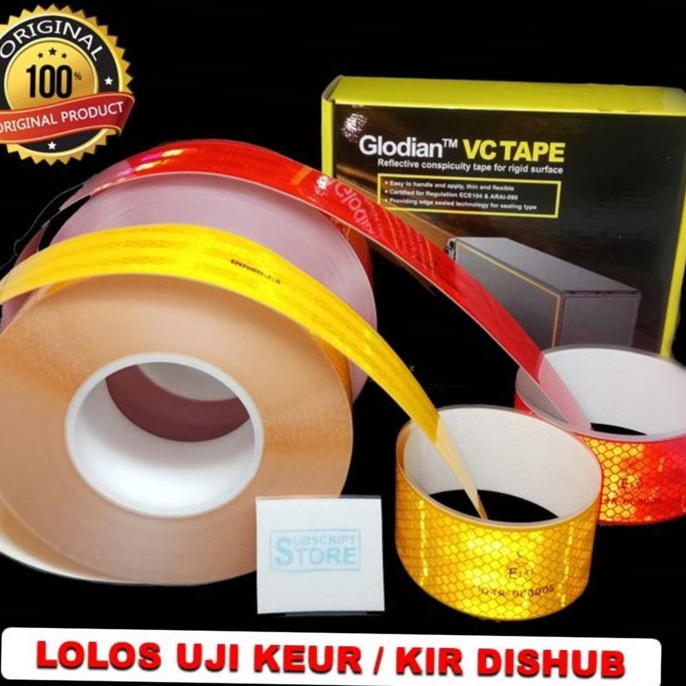 Reflomax Reflective Sticker Untuk Keur / Kir ( Bukan 3M atau MNTech ...