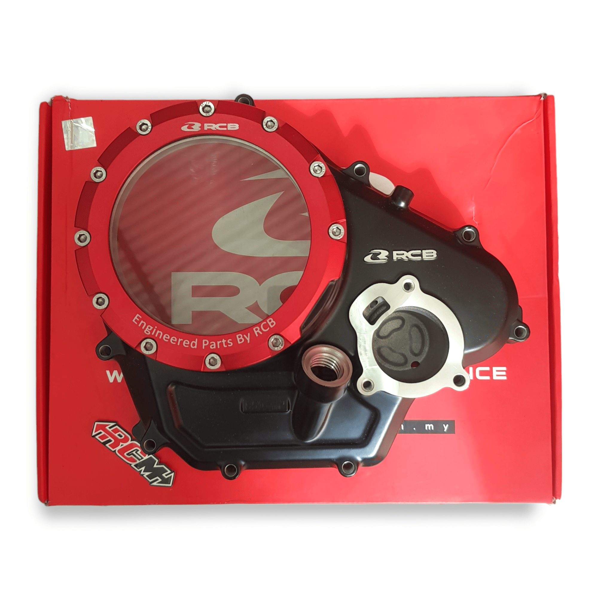 ENGINE COVER WITH KICK STATER TEMPAT RUMAH BODY BODI COVER TRANSPARAN ...