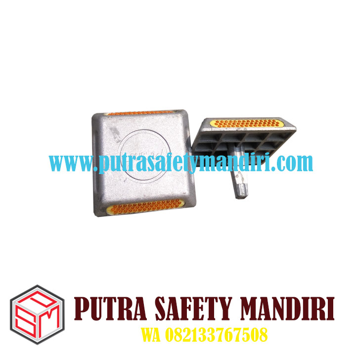 JUAL ALUMINIUM STUD ROAD REFLECTIVE RAMBU PAKU MARKA JALAN RAYA HARGA ...