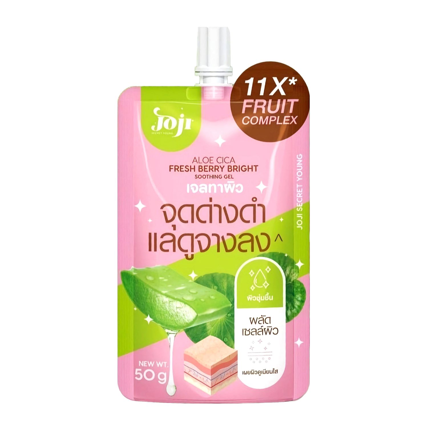 JOJI SECRET YOUNG BODY GEL & UNDERARM HAIR REMOVER CREAM - ALOE CICA ...