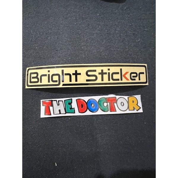 STICKER Stiker EMBLEM THE DOCTOR 3D | Lazada Indonesia